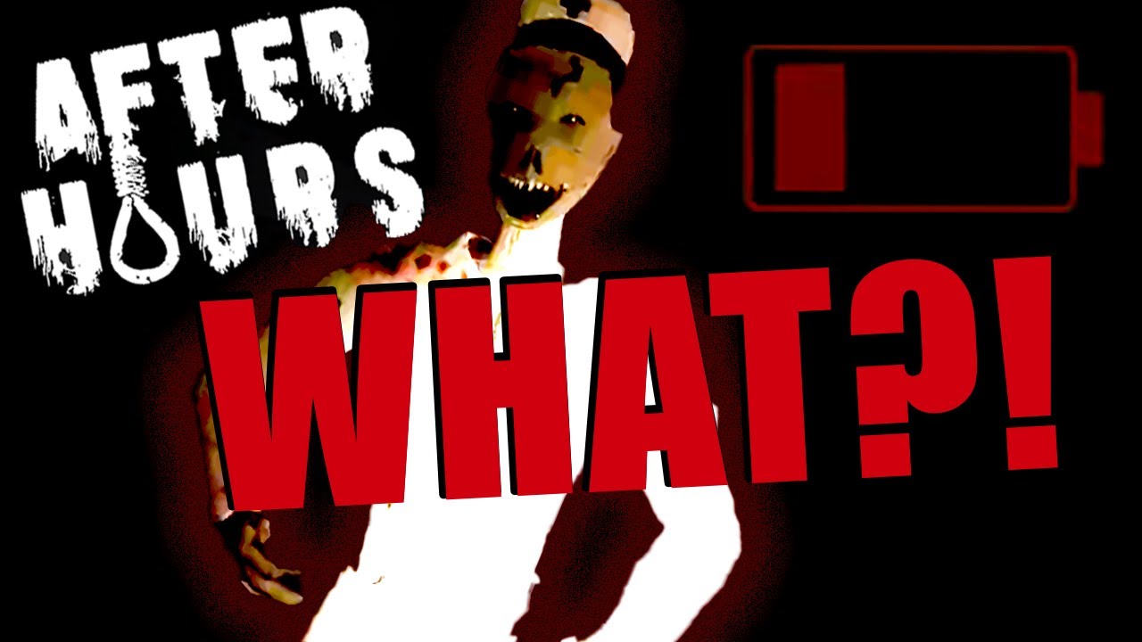 SHE'S SO SCARED OF THIS GAME... After Hours Scary Playthrough - YouTube