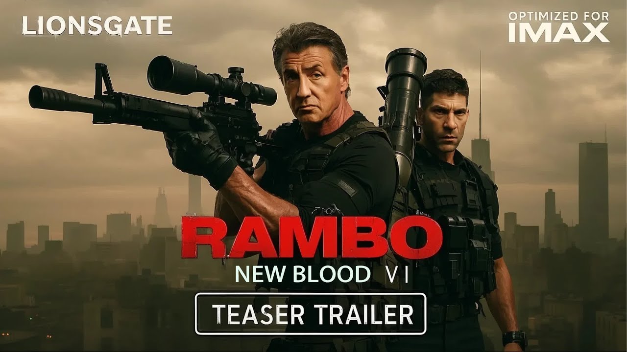Rambo 6: New Blood | Sylvester Stallone Return，Jon Bernthal | Concept ...