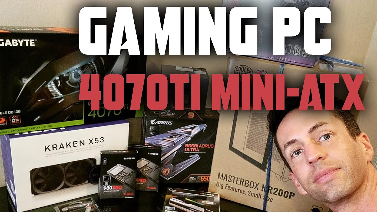 Let's Build: Compact Gaming PC 4070ti Mini-ATX - YouTube