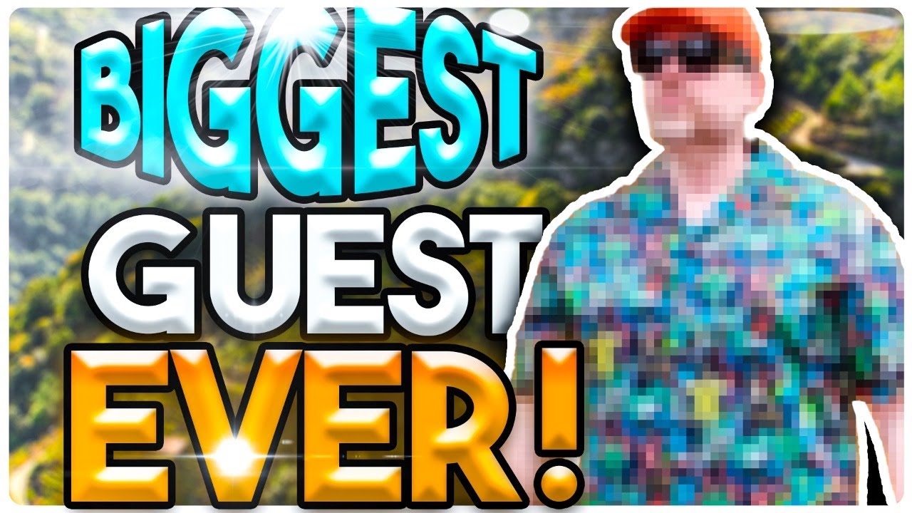 Our BIGGEST LIVE Guest EVER!!! - YouTube