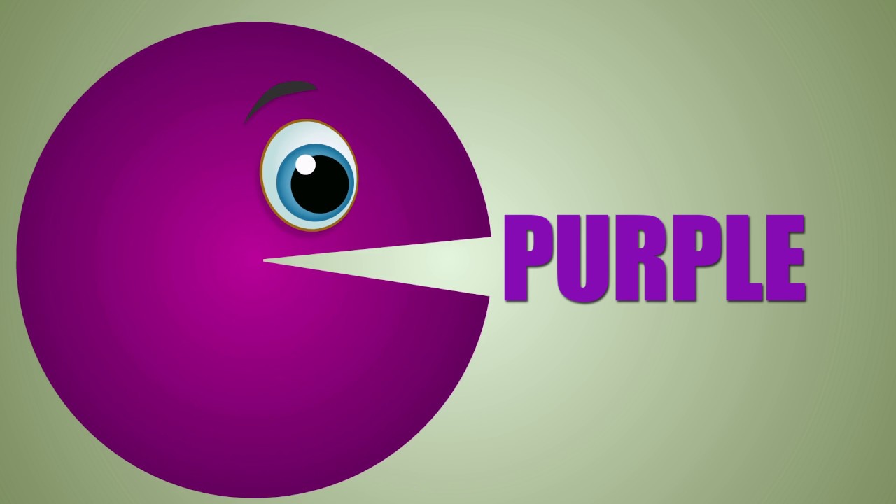 Pacman learn colours for kids Syringa - YouTube