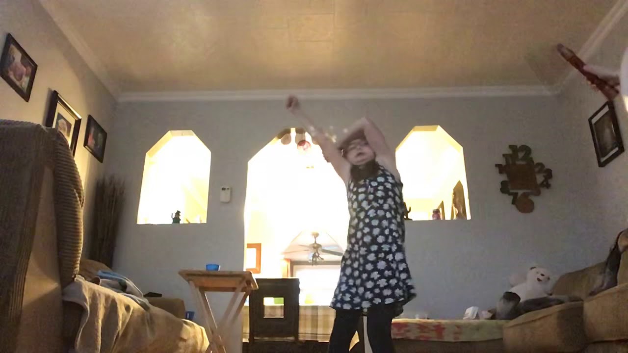 How to do cartwheels and handstands and backbend off the couch. - YouTube