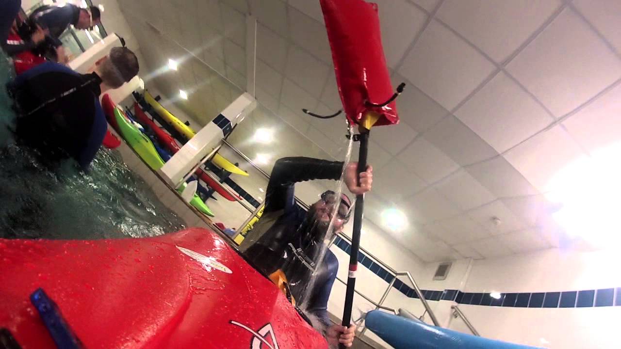 TollyMore Kayak Roll Pool GoPro - YouTube