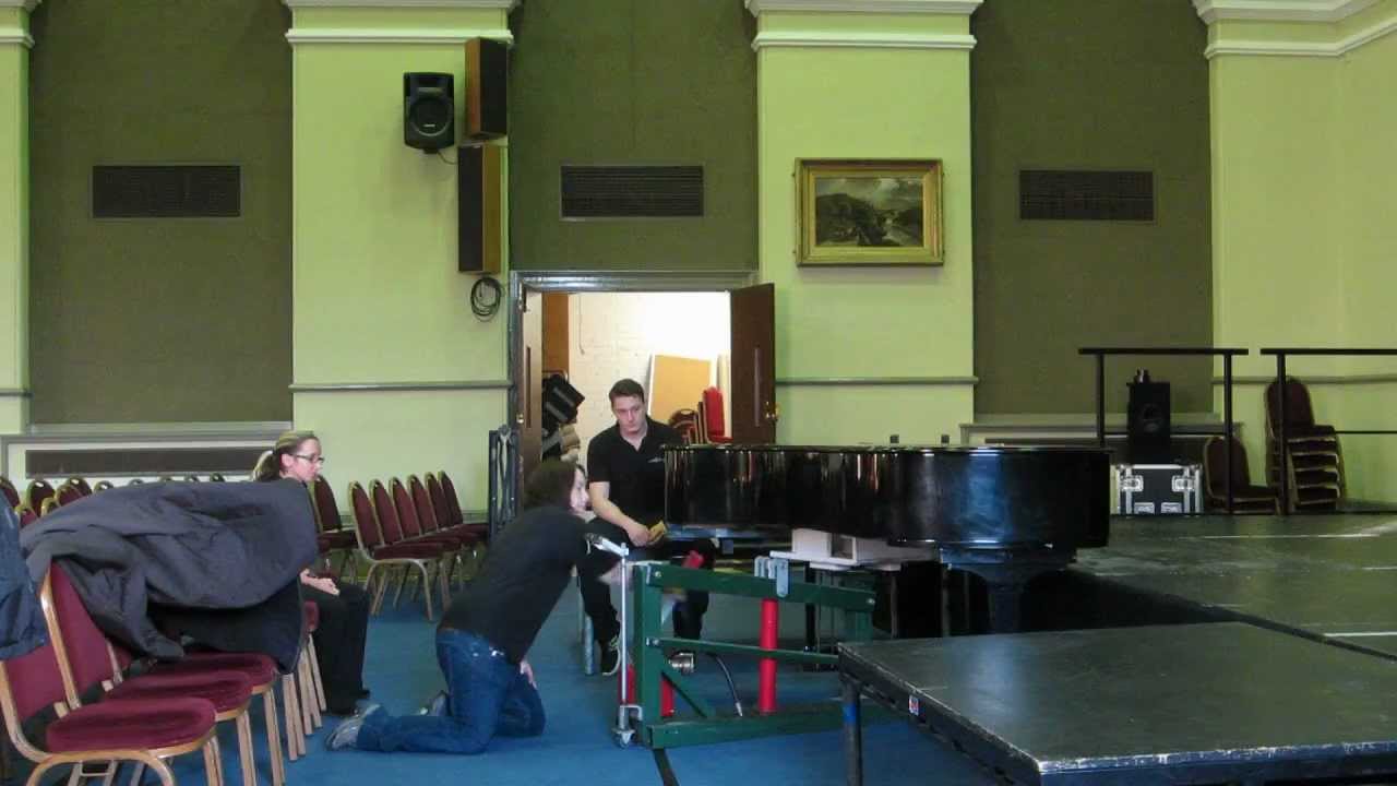 Piano lift, Central Hall, 10 November 2012 - YouTube