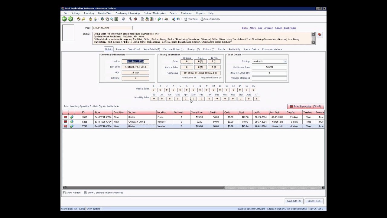 Basil Software version 4.3.9 - YouTube