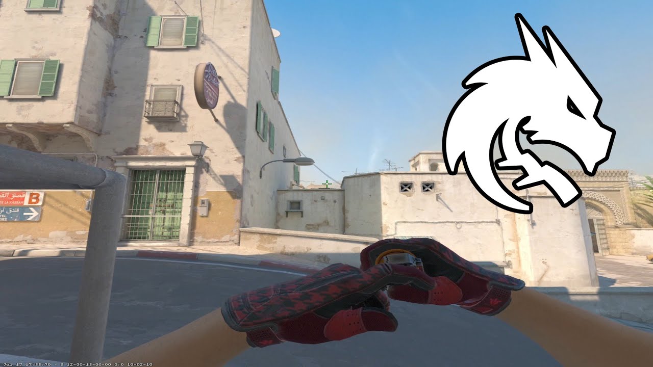 CS2 Dust 2 This is how Team Spirit smokes Mid Doors on T-side - YouTube