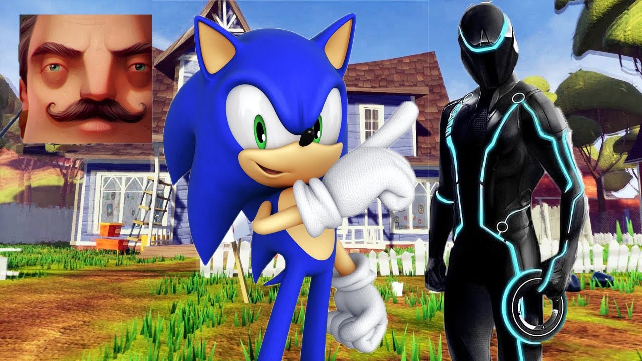 Hello Neighbor - New Neighbor Big Tron Act 2 Door Gameplay Walkthrough ...