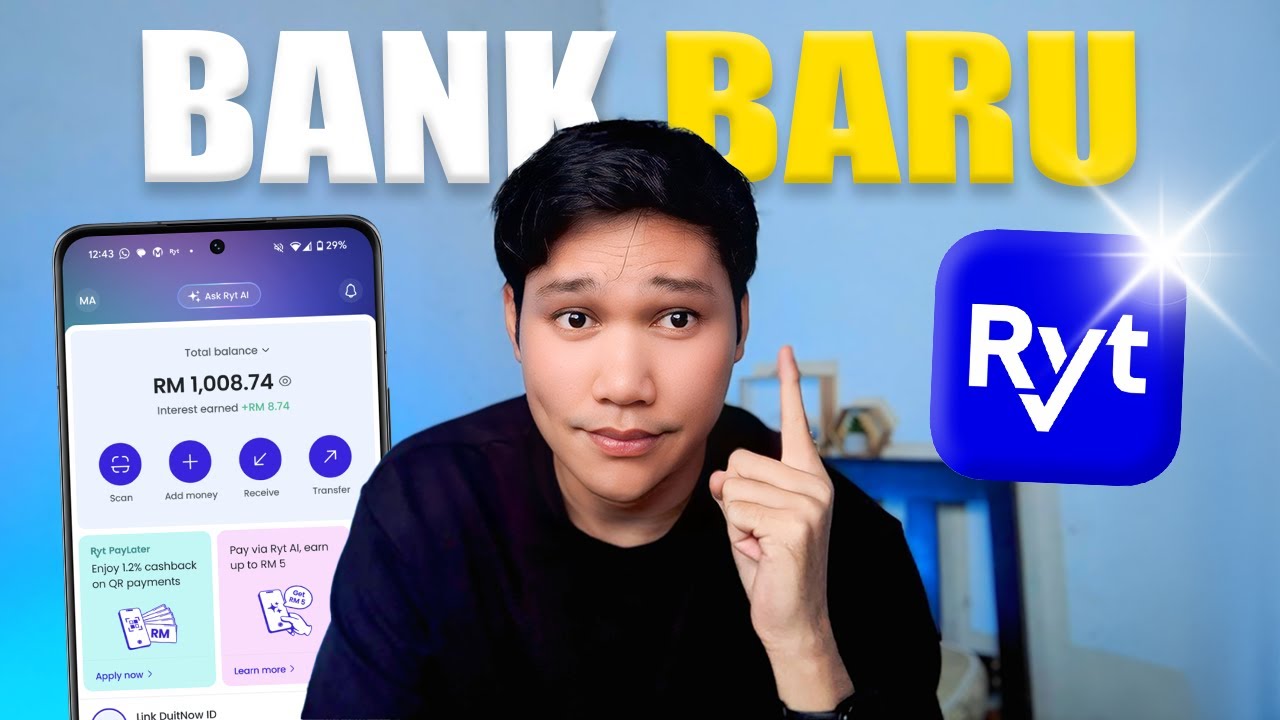 Ryt Bank Dah Sampai! (4.00% Interest, Debit card dan AI) - YouTube