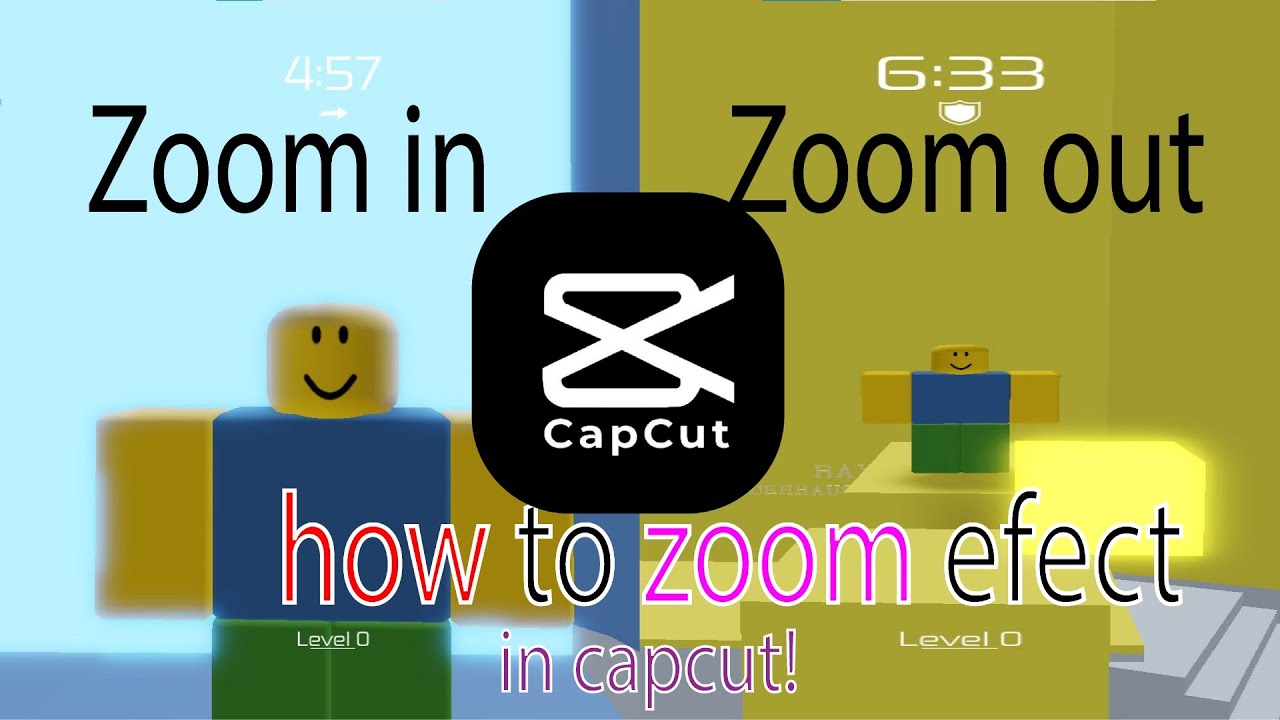 tutorial on how to make the zoom in efect in capcut - YouTube