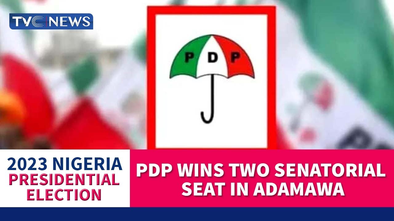 PDP Wins Two Senatorial Seat In Adamawa - YouTube