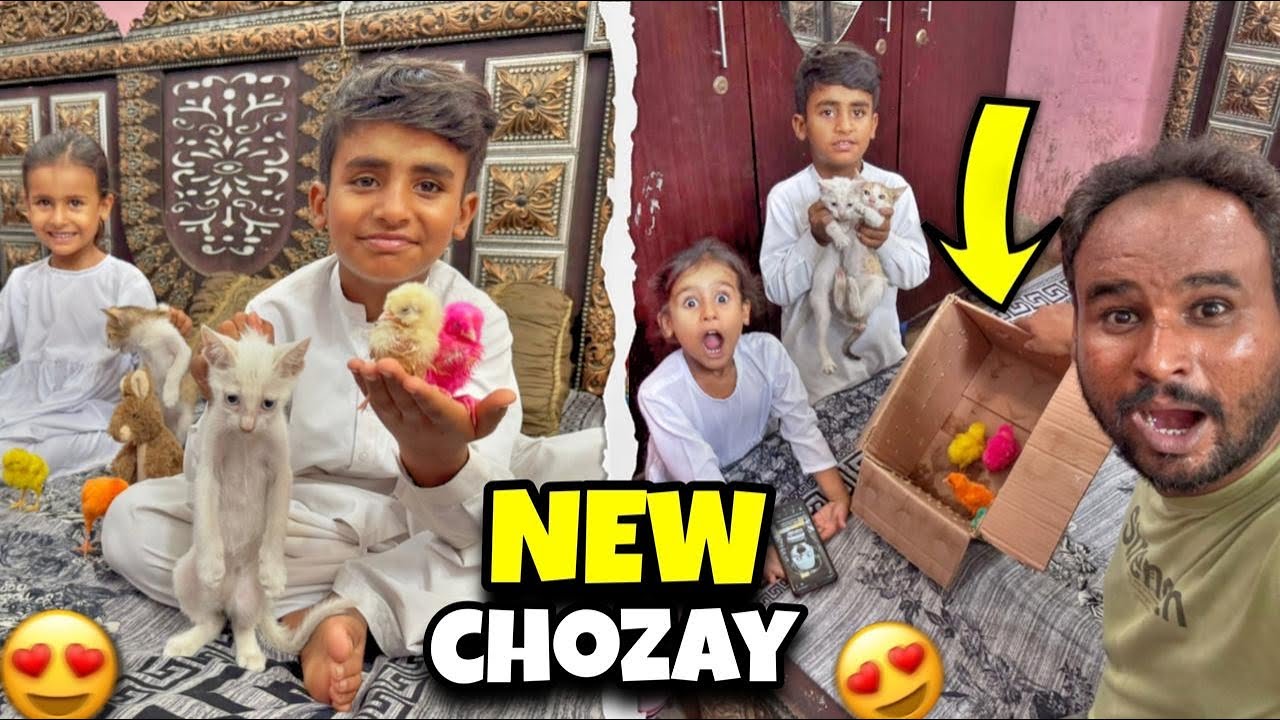 HUM LAE NEW CHOZAY 😄 || Kittens Chicks Ko Kha Na Jae 🥺 - YouTube