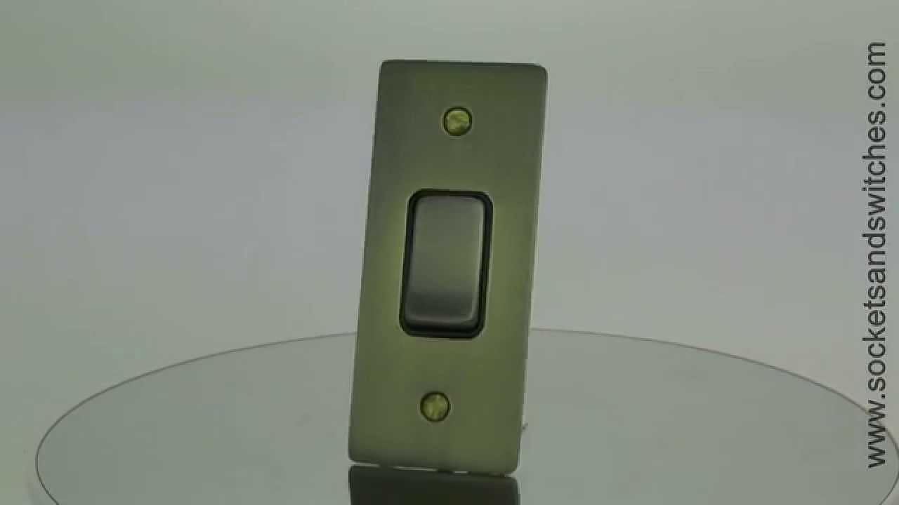 Architrave Antique Brass Switches - YouTube