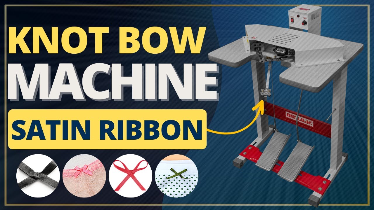Knot Bow Machine for Satin Ribbon #knot #bow #craft #new #news #dogs # ...