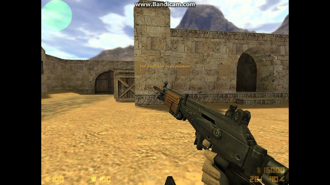 CS 1.6 Gameplay de_dust(IDF Defender only).Fenrir - YouTube