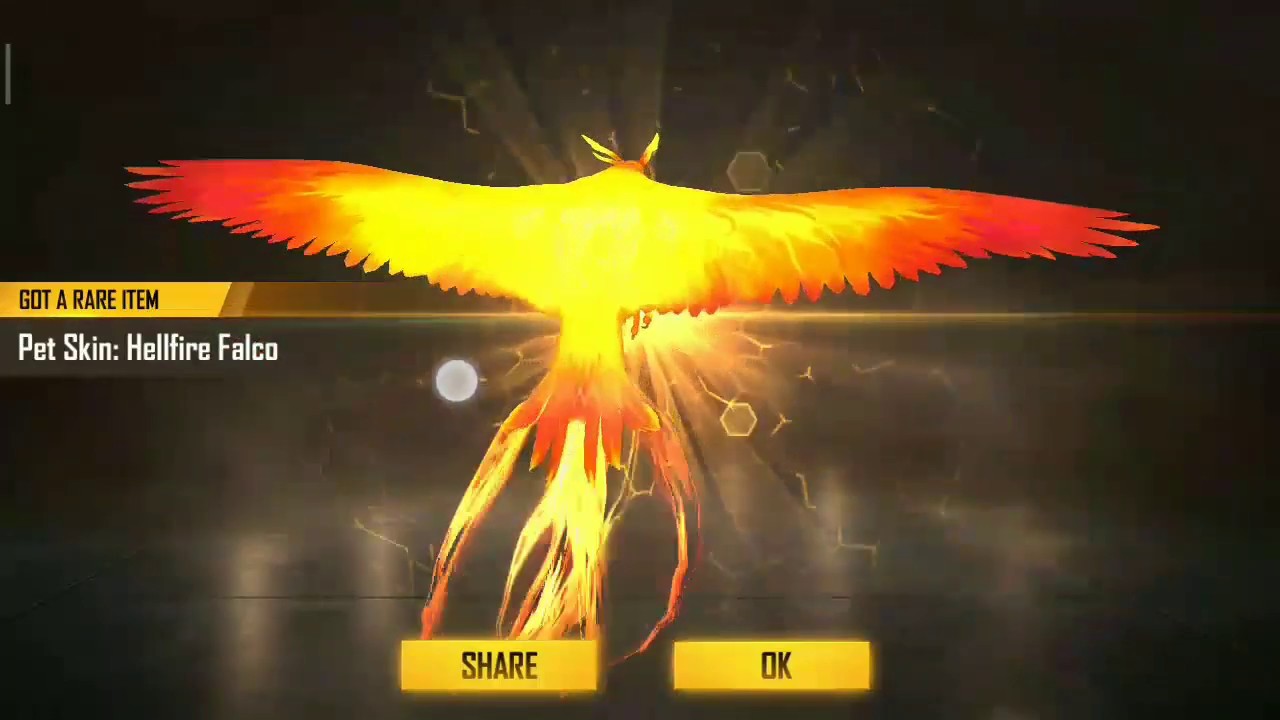 Falco & Hellfire Falco Pet skin | Garena Free Fire | RASUKE GAMING ...