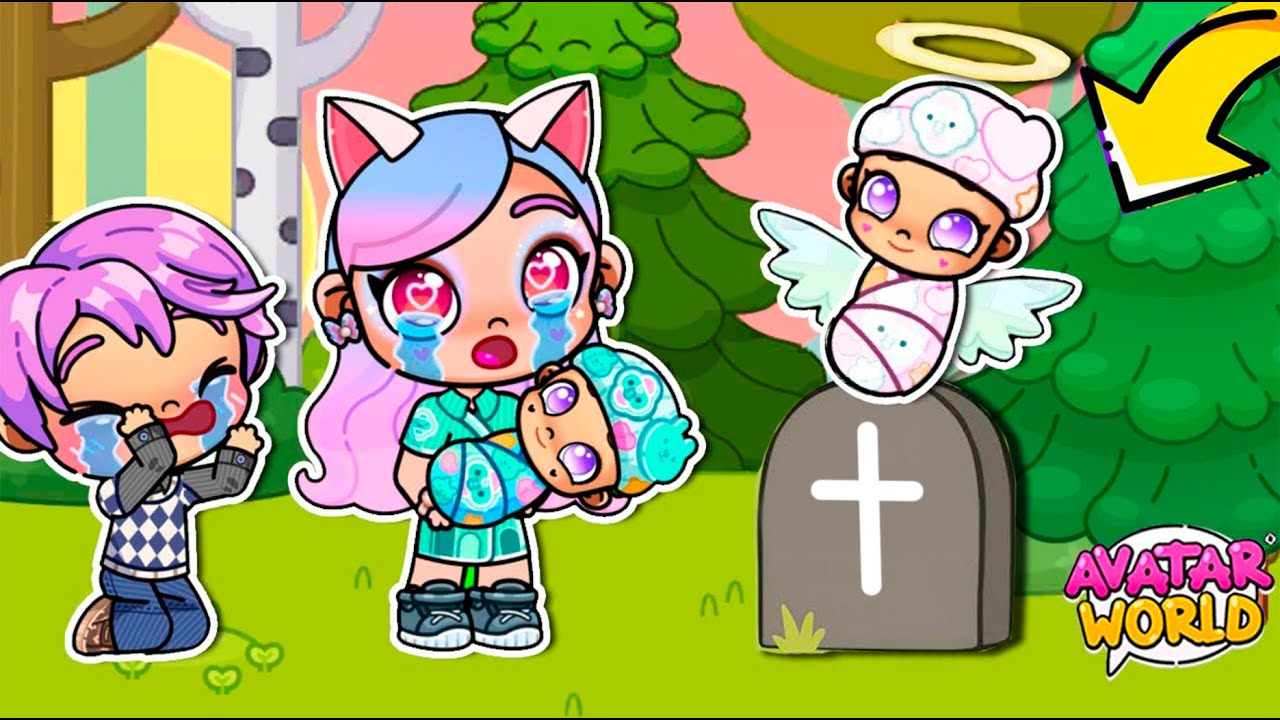 😱 DID MY DAUGHTER DIED IN BIRTH OR NOT? 💜👶 AVATAR WORLD STORY 💕 FAMILY ...