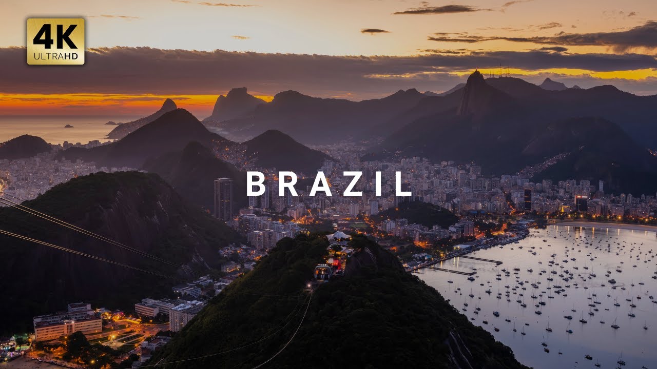 Brazil from Above 4K UHD - A Cinematic Drone Journey - YouTube