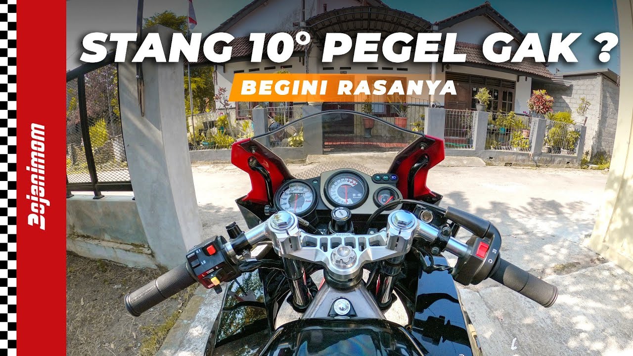 STANG NINJA RR 10 DERAJAT PEGEL GAK ? | STANG BPRO NINJA RR | TRIPLE ...