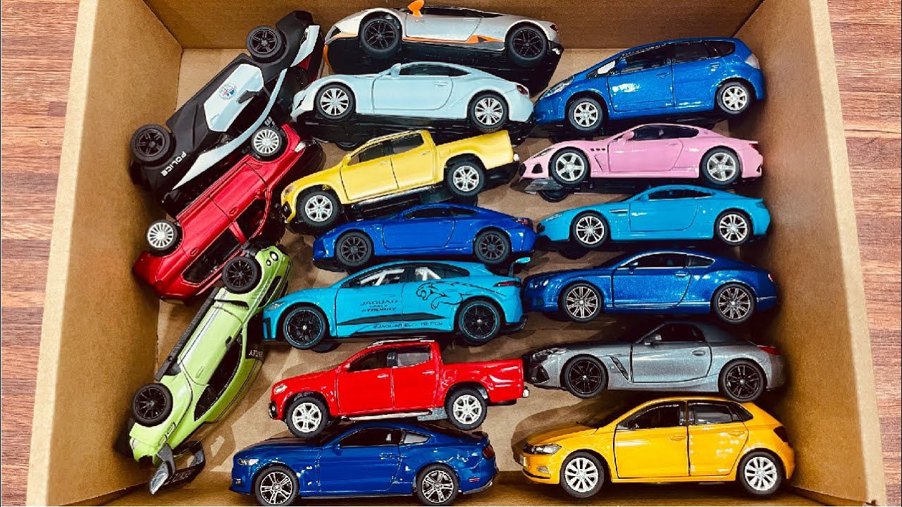 Police Car, Sedan and Hatchback Toys Cars From The Box | Diecast Cars ...