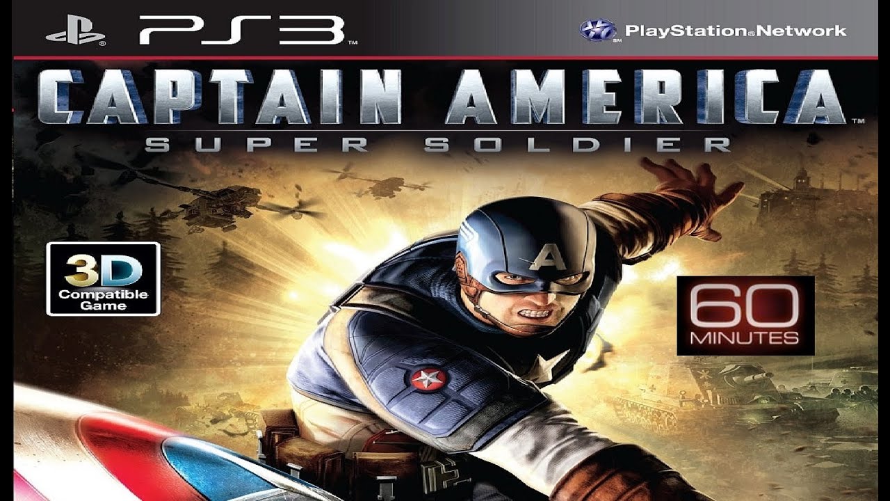 Captain America - Super Soldier Ps3 //60 Minutes Gaming - YouTube