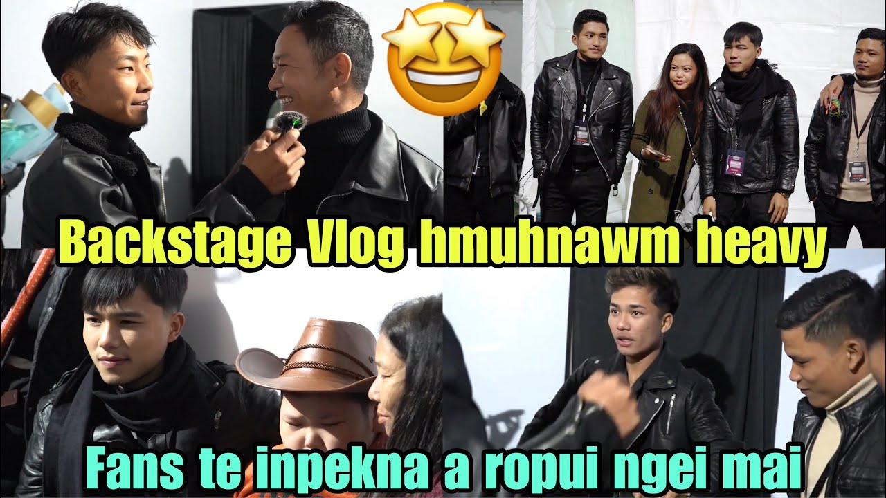 Icon Top 10 Concert Backstage Vlog🤩Hmuh phak loh ah boruak a lo HOT ...