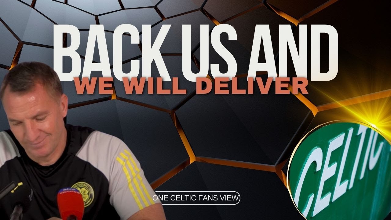 Rodgers Gives BATTLE CRY to Celtic Fans - YouTube