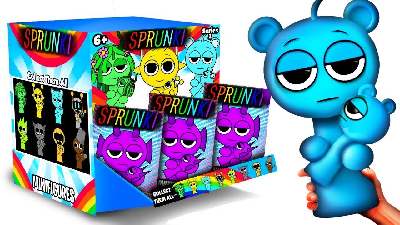 ALL Sprunki Family MYSTERY BOXES! NEW Family SIMON, SPRUNKI Tyler SNOWI ...