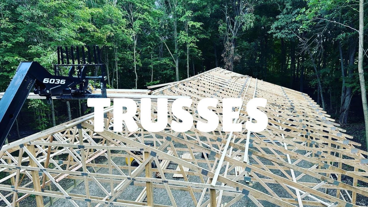 Building a 60x80 Pole Barn: Wood Stages Update 👌 - YouTube