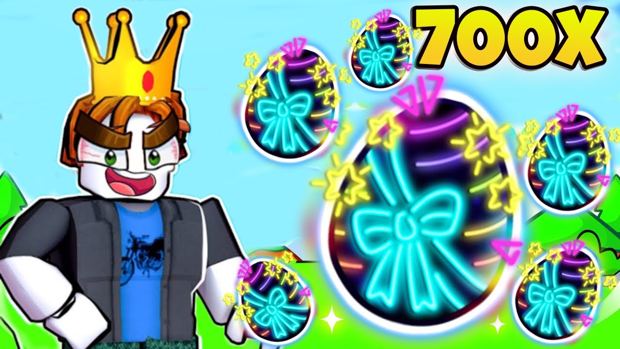 I Opened 700 NEON EXCLUSIVE EGGS in Pet Simulator X - YouTube