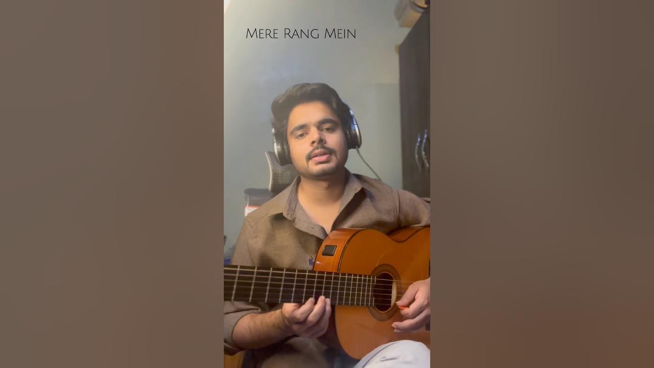 Mere rang mein Guitar cover #music #love #song #guitar #guitarsongs #guitarrist #romanticguitar ...