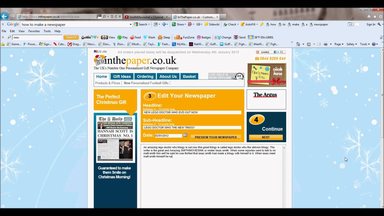 how to make a fake news paper - YouTube