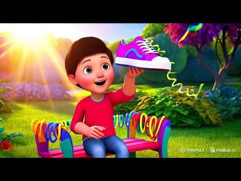 “Loop, Swoop, and Pull!” | Learning how to tie shoes - YouTube