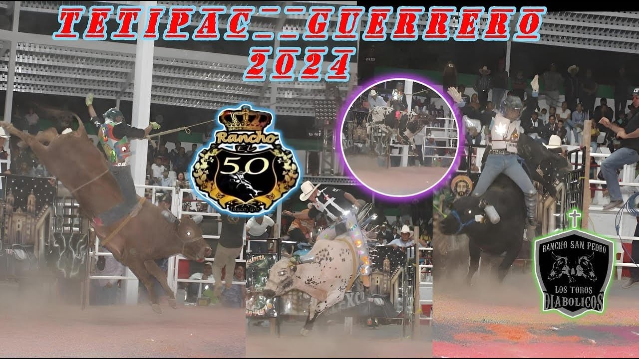 RANCHO EL 50 🆚 LOS LOBOS DE MICHOACAN AGARRON DE LOCURA Y 5 TOROS DE R ...