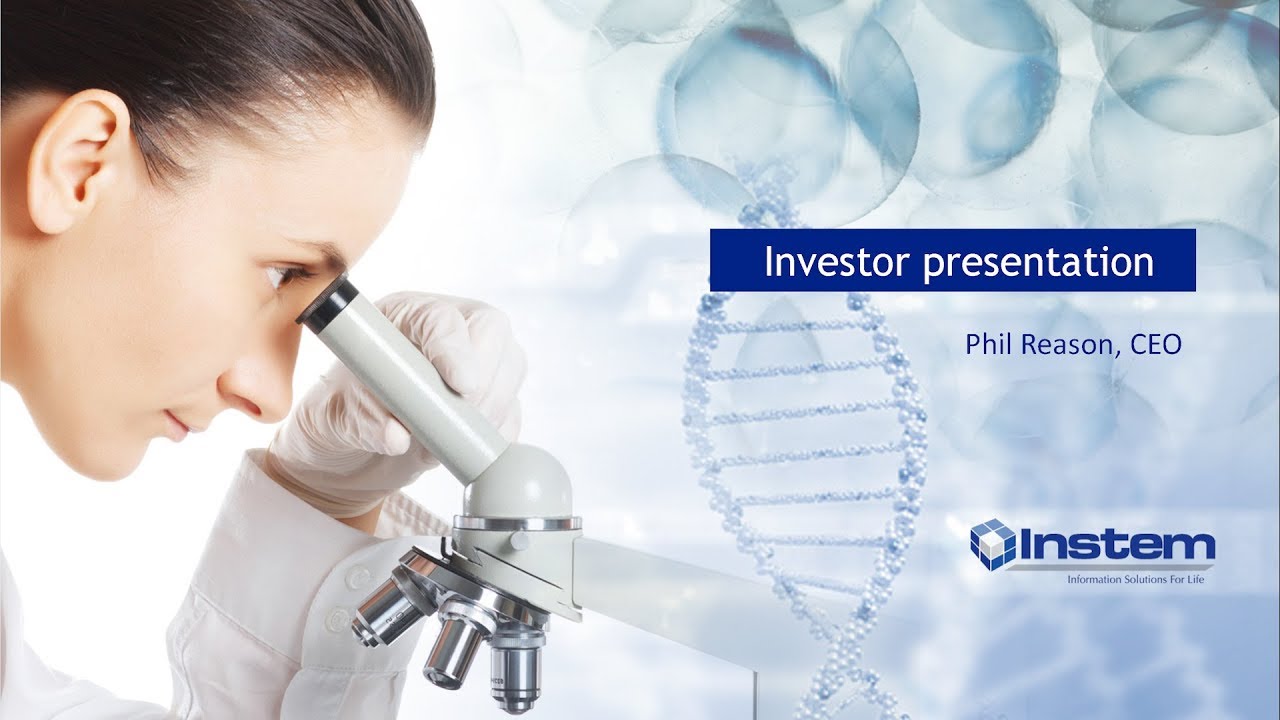 Instem (INS) presentation at piworld - Progressive Equity Research ...