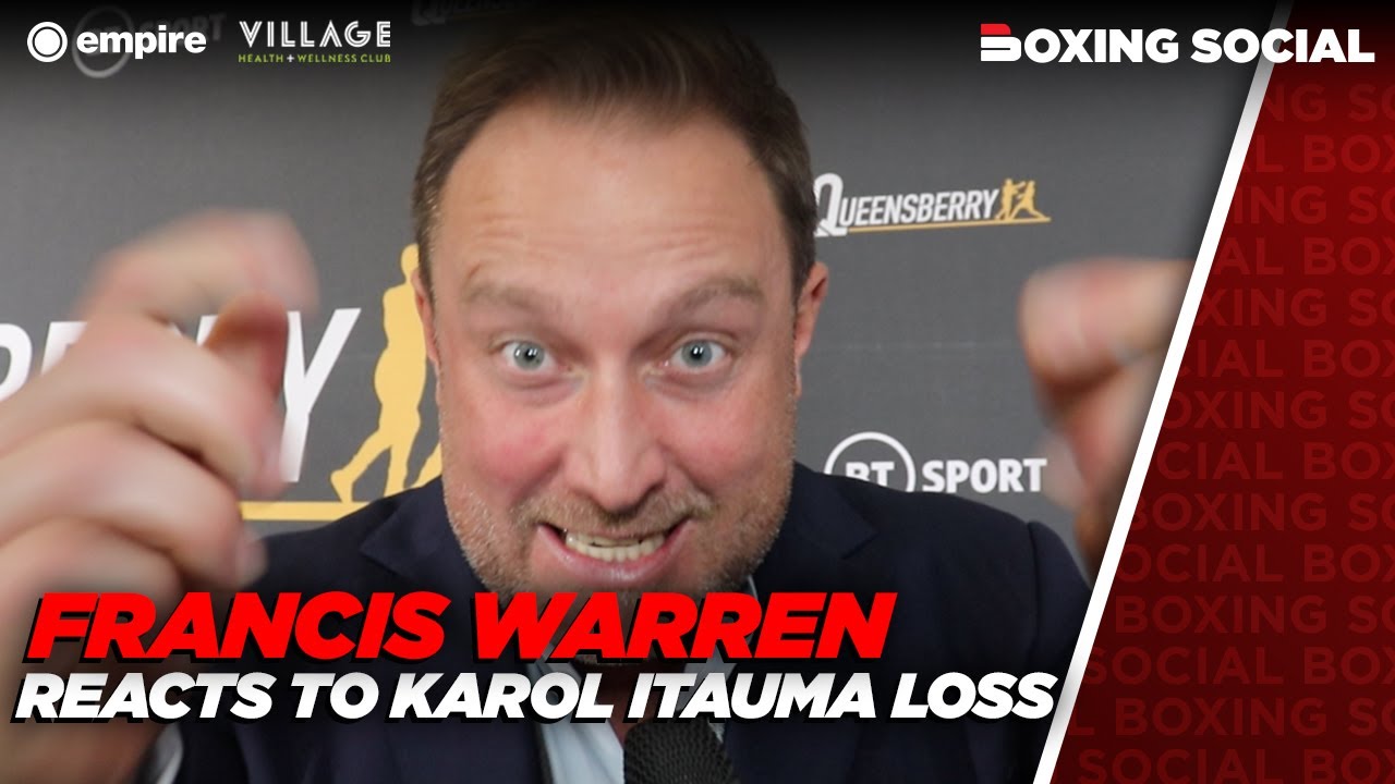 "HOW SH*T DO YOU FEEL!" - Gutted Francis Warren Reveals What He Said to ...