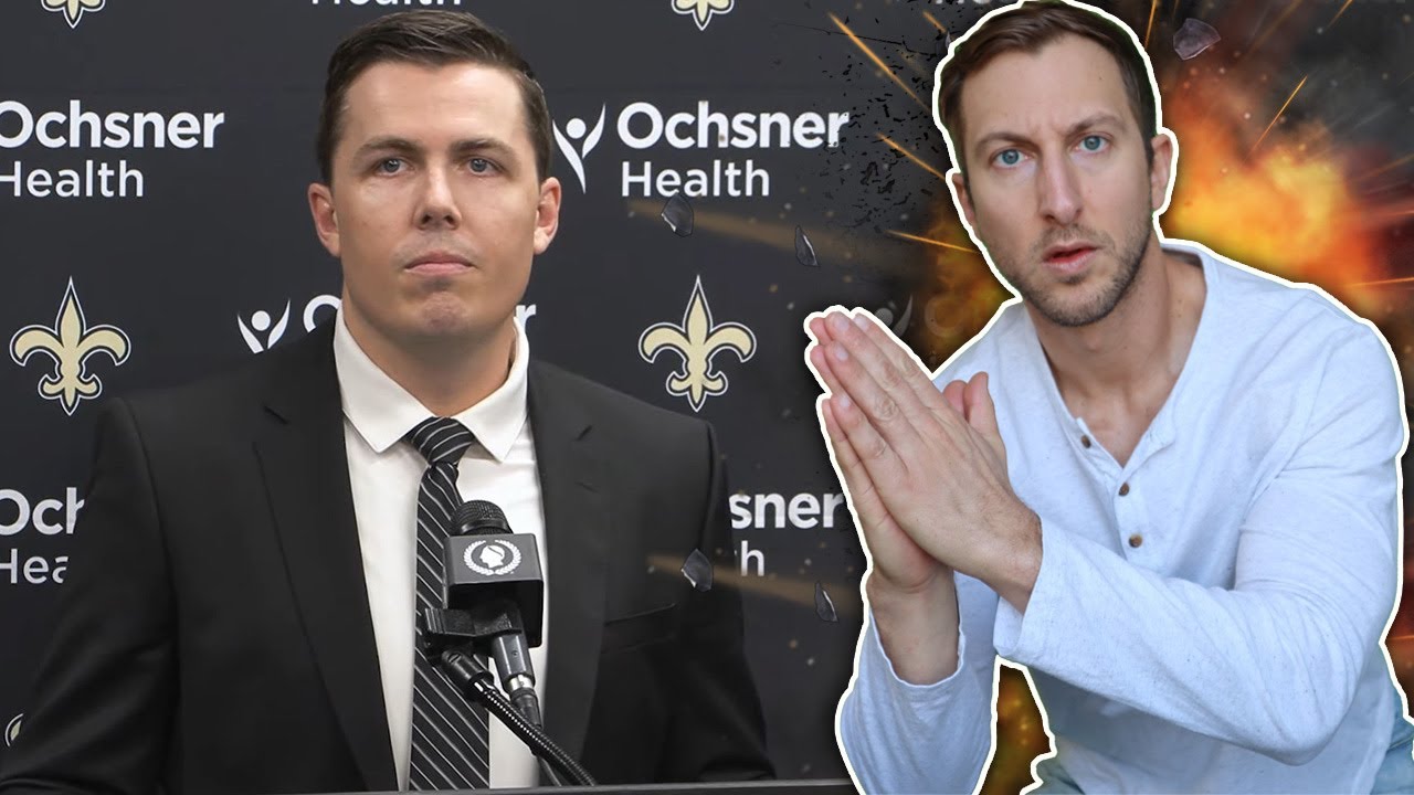 Kellen Moore Introductory Press Conference as Saints Head Coach | James ...