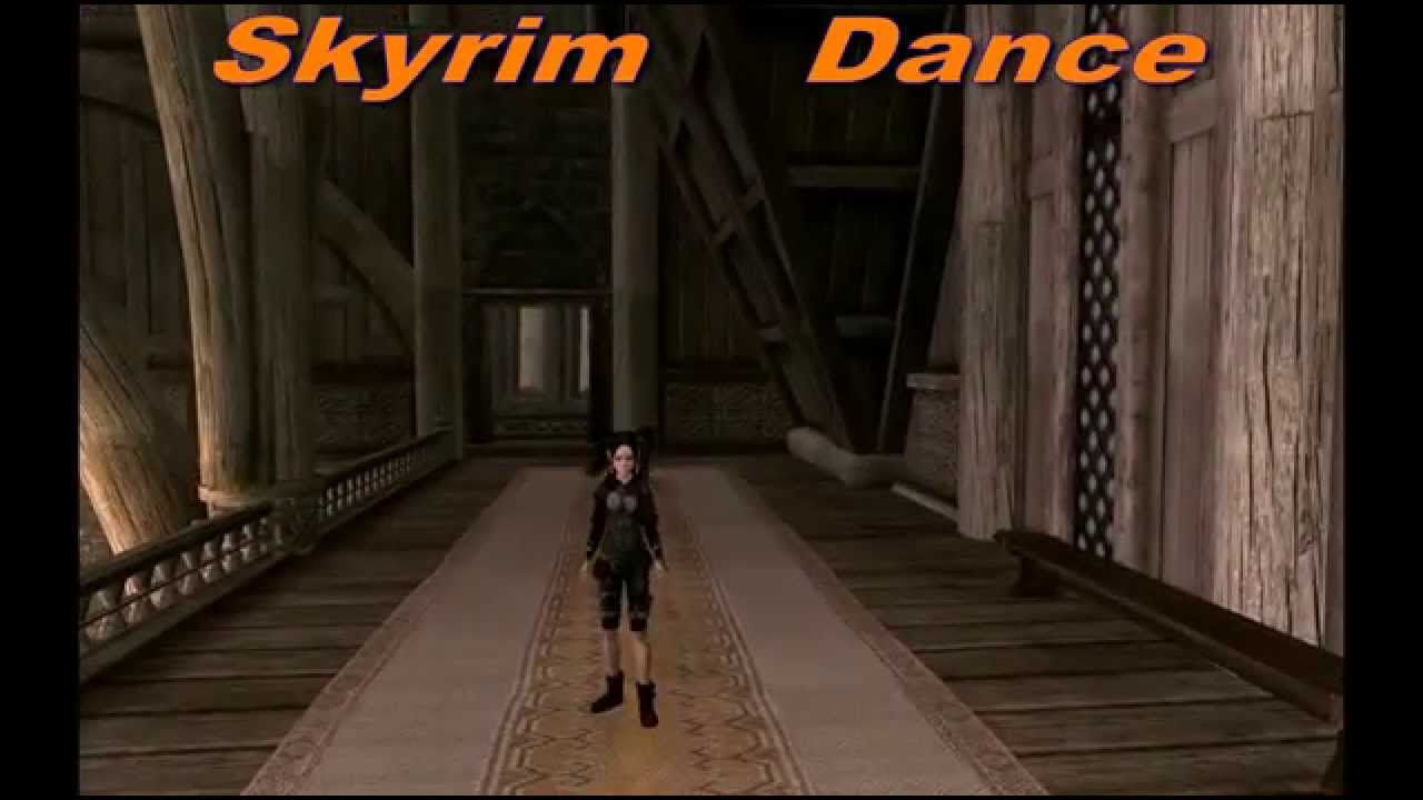 SKYRIM DANCE - YouTube