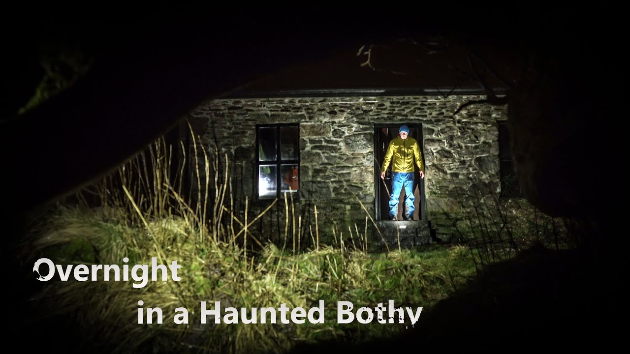 Overnight In A Haunted Old Mountain Cabin: A Scottish Bothy Experience ...