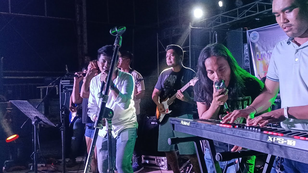 LIVE BAND of Omar Minds & EMP Revival Band in Bosongon#fiesta#bosongon# ...