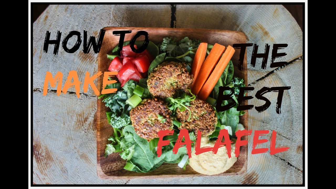 EASY VEGAN MEALS: Falafel Recipe from the Falafel Queen - YouTube