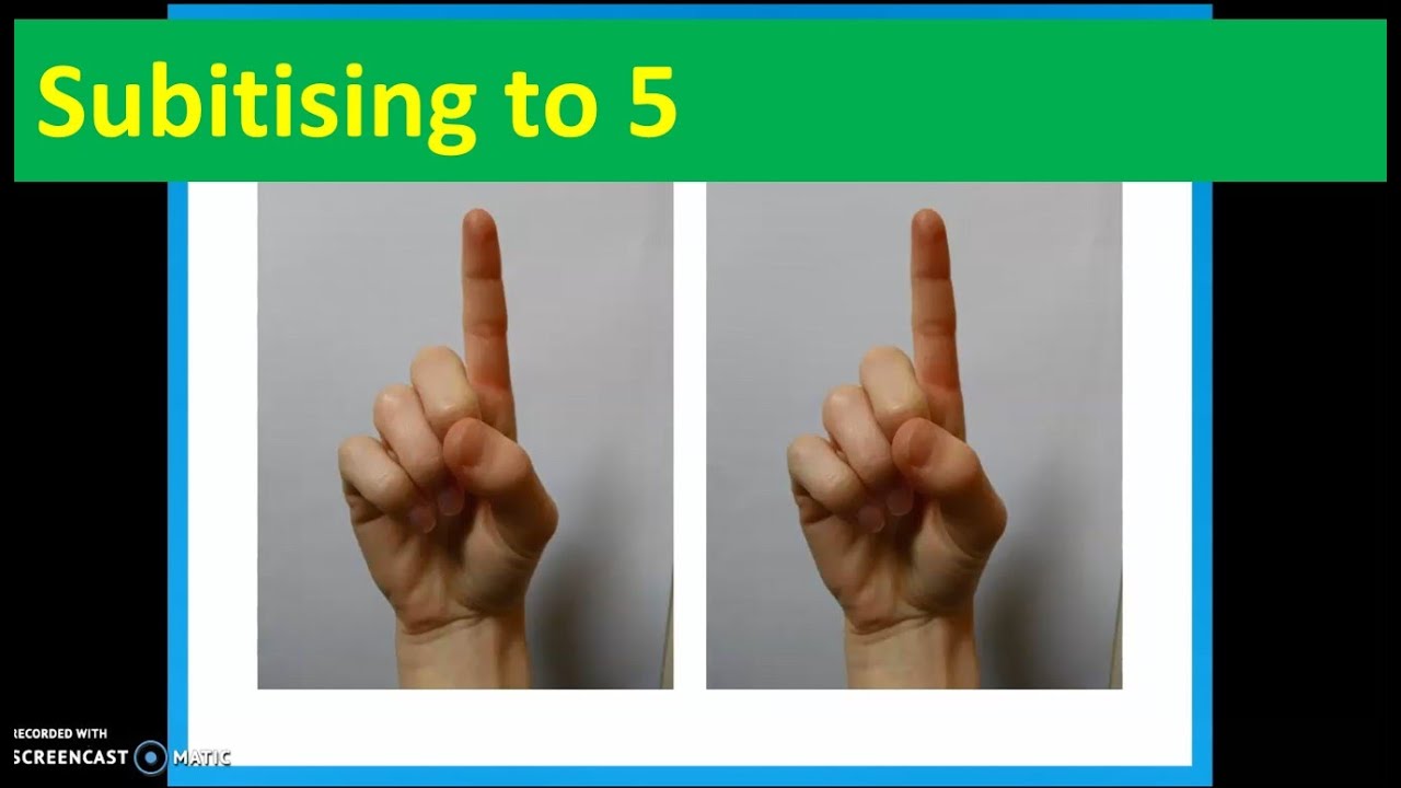 Maths - Subitising 5 KS1 - YouTube