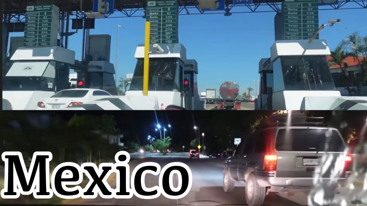 Driving in MEXICO at NIGHT - YouTube
