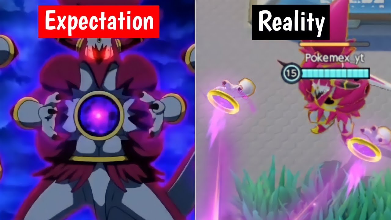 Hoopa Expectation Vs Reality | Pokemon unite - YouTube