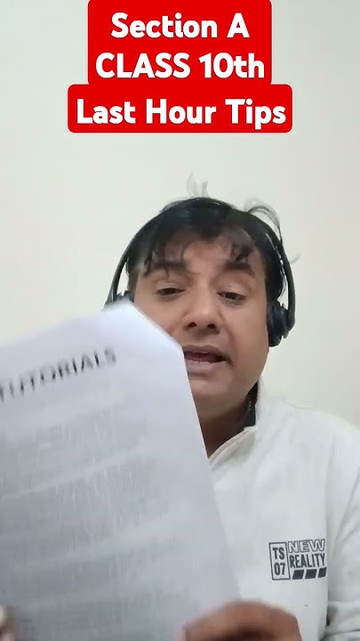 Class 10th English Exam Section A #How to Solve Section A # Tips to score full in Section A ...