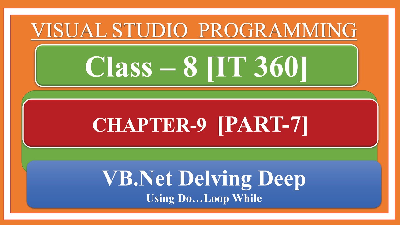 Do...Loop While on Visual Studio 2012 [IT 360 8] CHAPTER- 9 Part-7 [IT ...