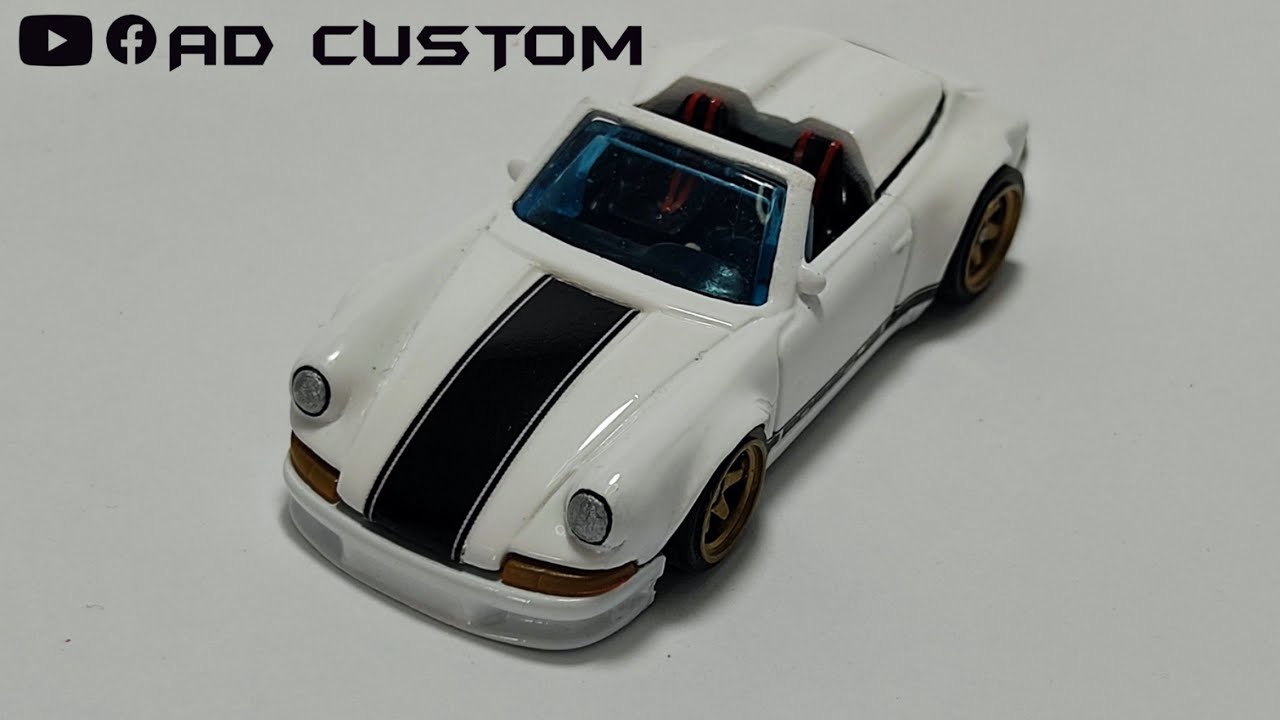 Custom Porsche 911 1974 Cabrio Hot Wheels - YouTube