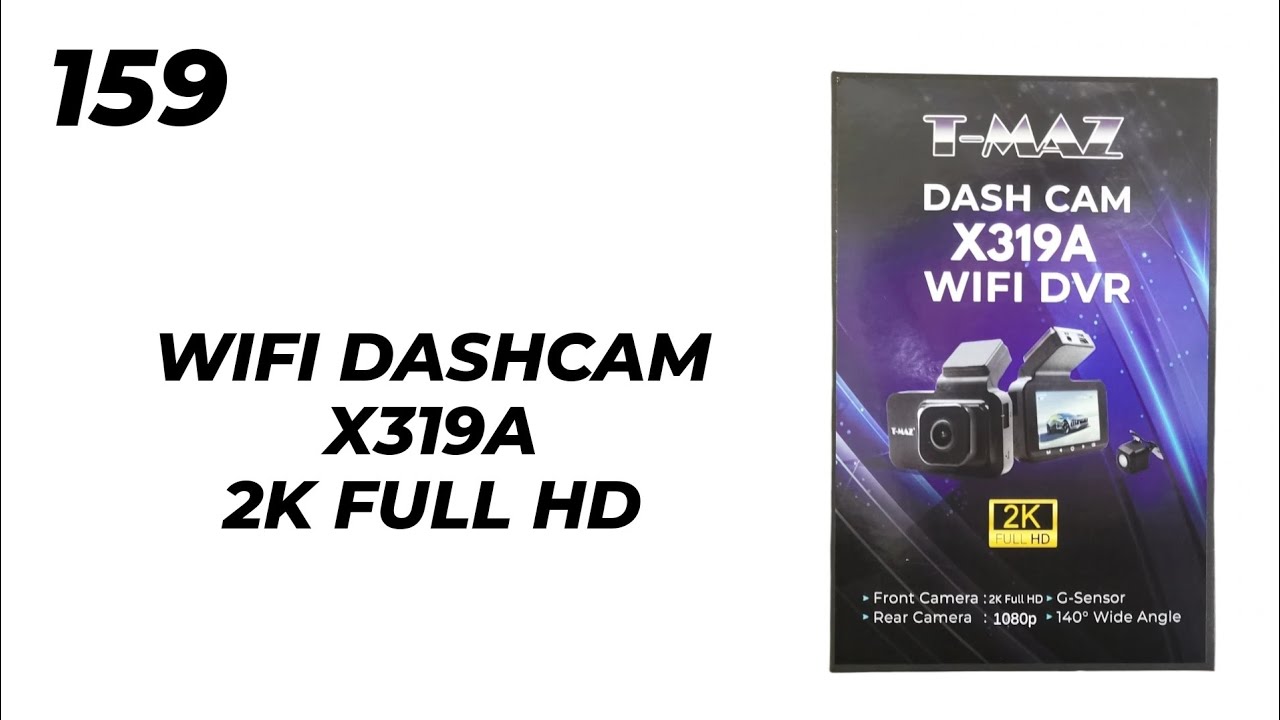 TMAZ WIFI DASHCAM X319A - HOW TO INSTALL APPS AND CONNECT WIFI DASHCAM ...