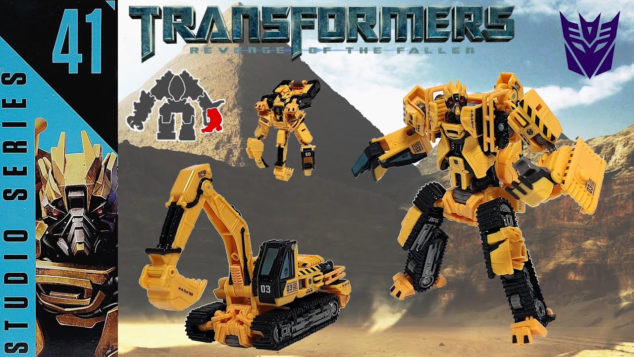 트랜스포머 스튜디오 시리즈 디럭스 클래스 SS-41 컨스트럭티콘 스크랩 메탈 변형 - YouTube