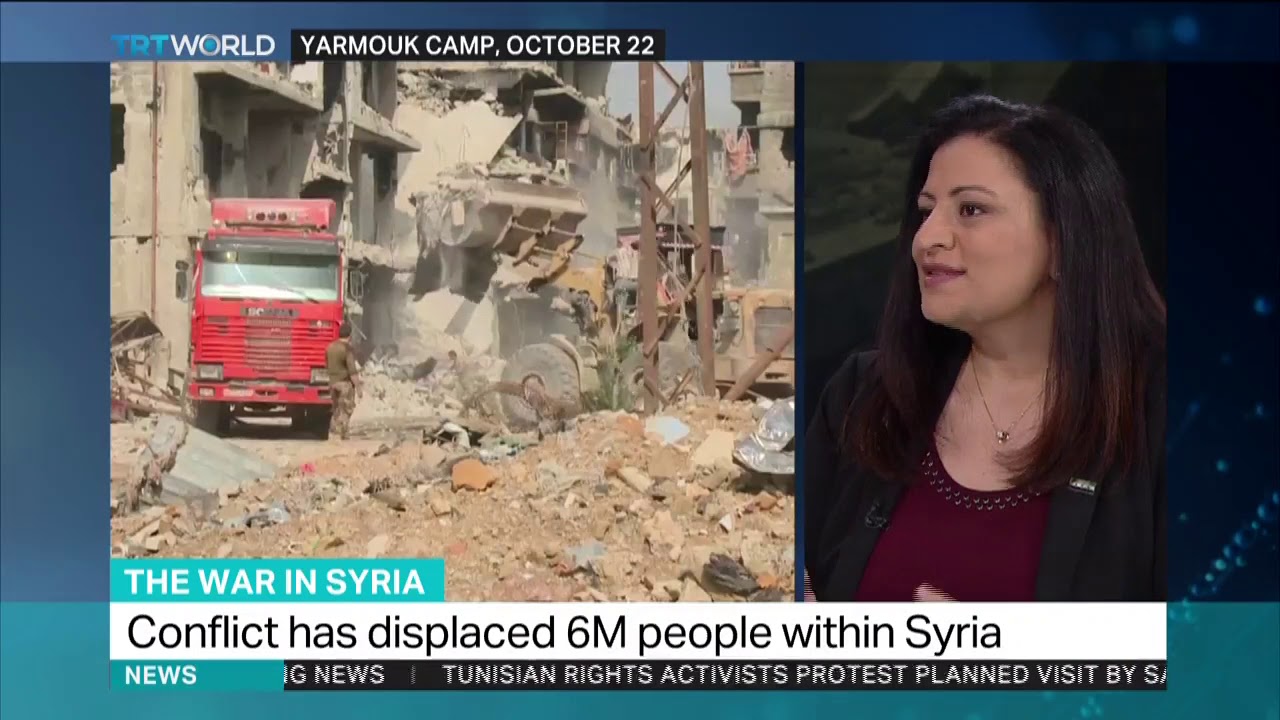 THE WAR IN SYRIA: Interview with Dima Moussa - YouTube