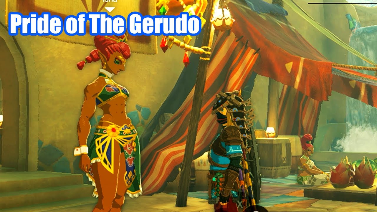 Zelda Tears of The Kingdom - Pride of The Gerudo Quest Walkthrough ...
